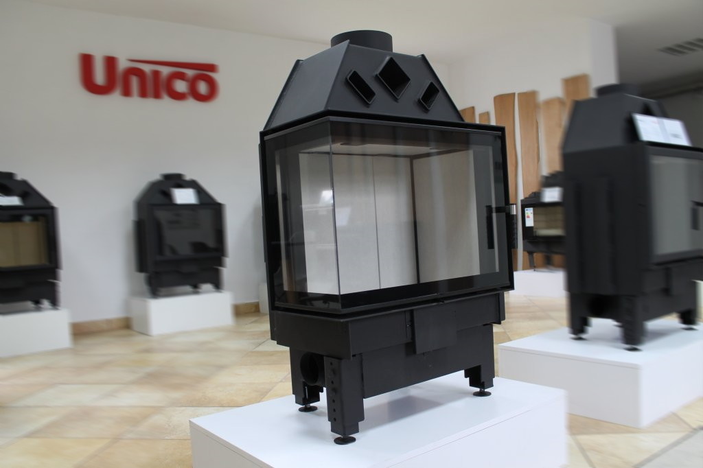 UNICO Dragon 2B, obudowa i wkład kominkowy. Propozycja Eko